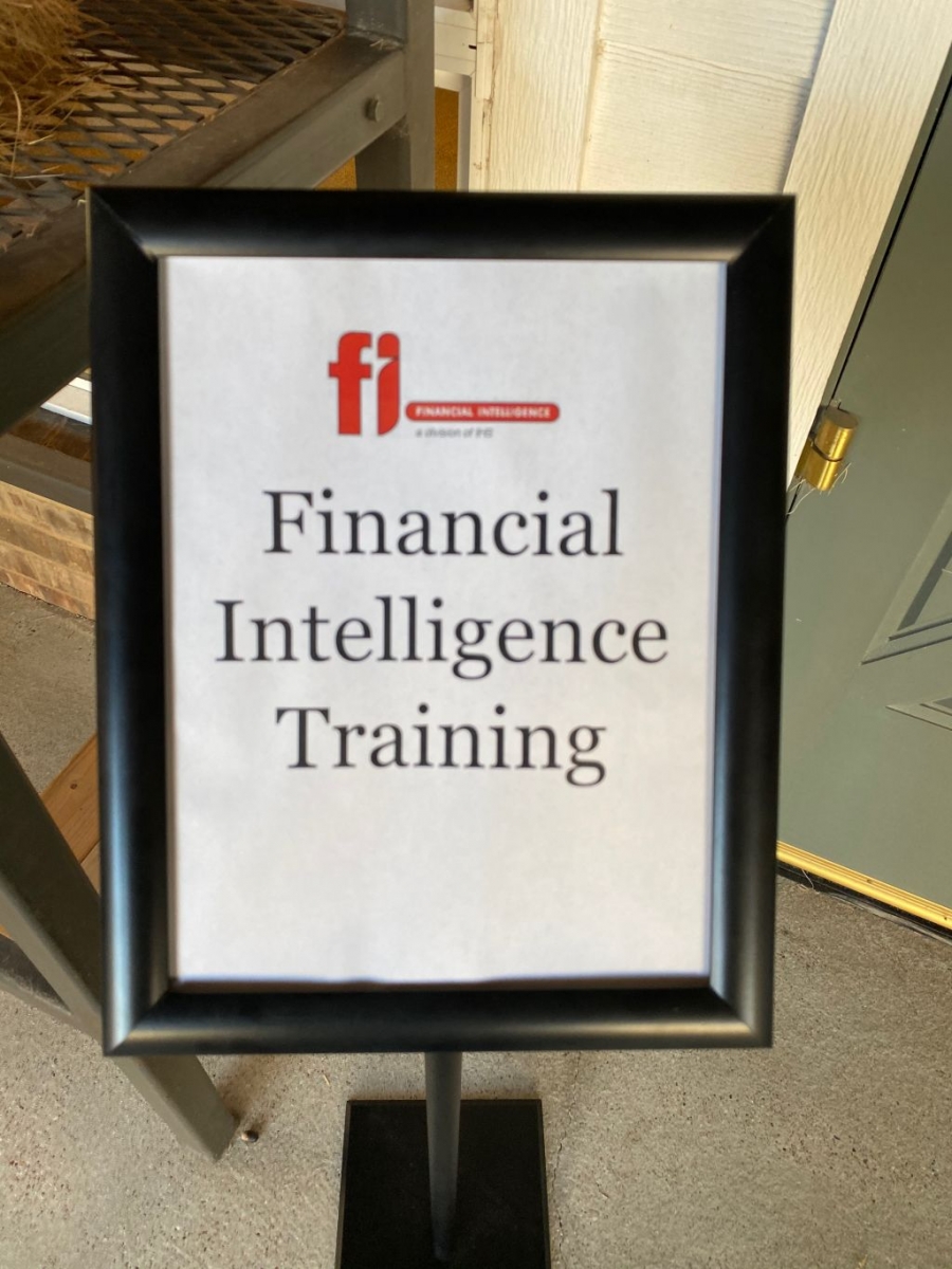 Financial Intelligence Training November 2019 – Financial Intelligence